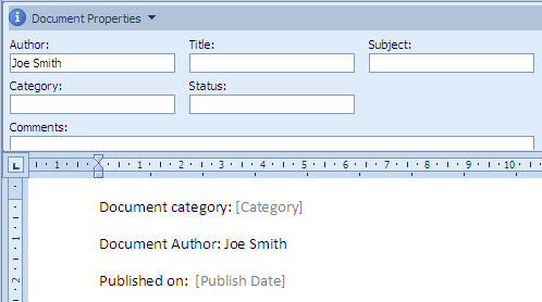 Hide empty SharePoint metadata columns in Word 2010 – teylyn