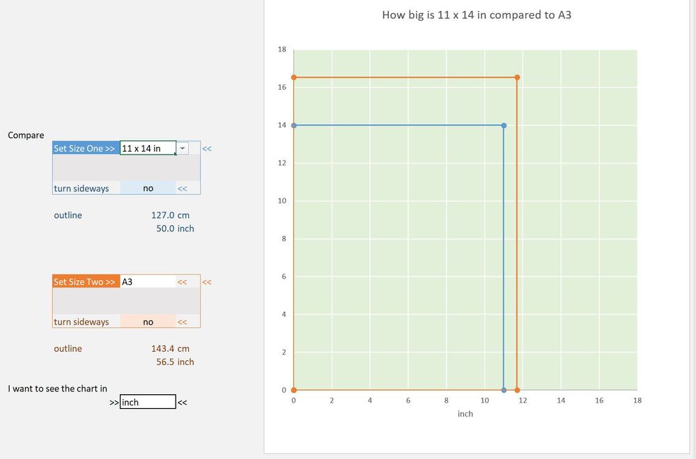 Excel for Artists – A size calculator – teylyn